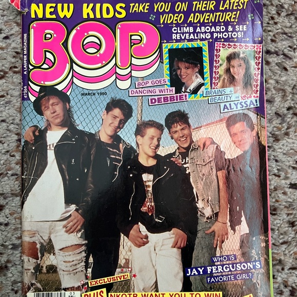 Other | Bop Magazine March 199 New Kids On Block Depp Haim Milano ...